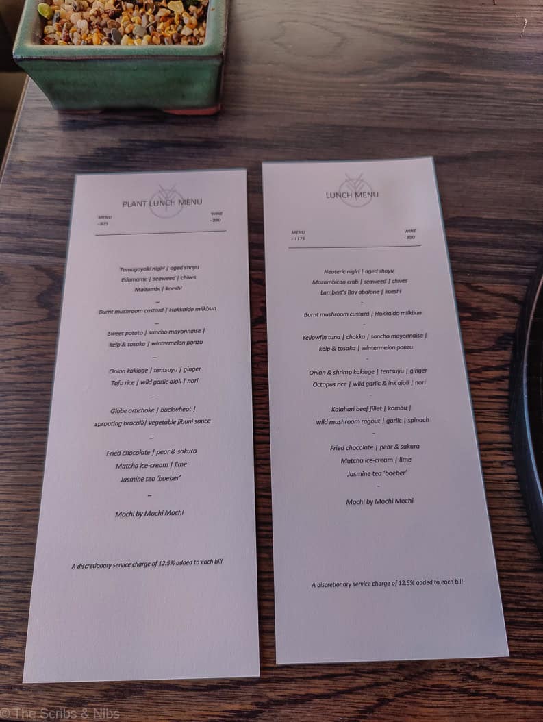 Unique Restaurants in Cape Town - The Scribs and Nibs
