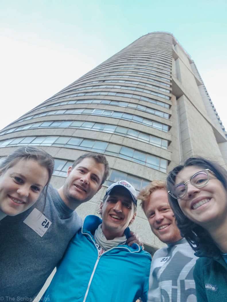 Ponte City Challenge - The Scribs and Nibs