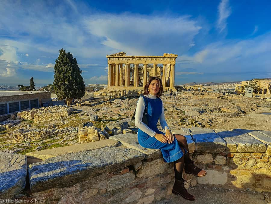 3 Day Athens Itinerary in December - The Scribs and Nibs